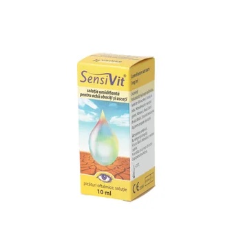 Sensivit 3mg/ml solutie oftalmica x 10ml