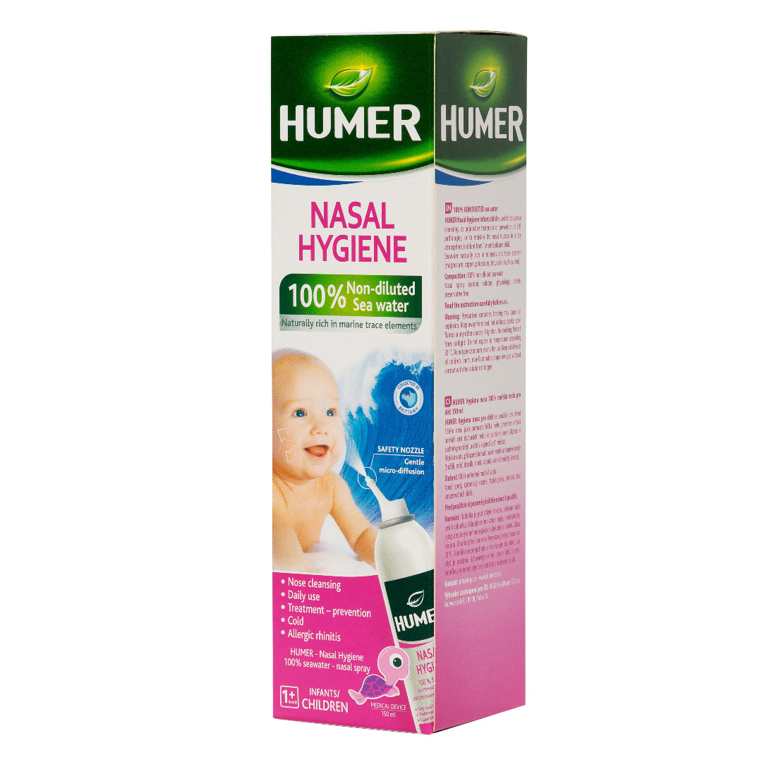 Humer spray nazal copii 100% apa de mare x 150ml