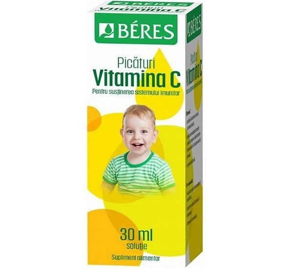 Beres Vitamina C picaturi x 30ml