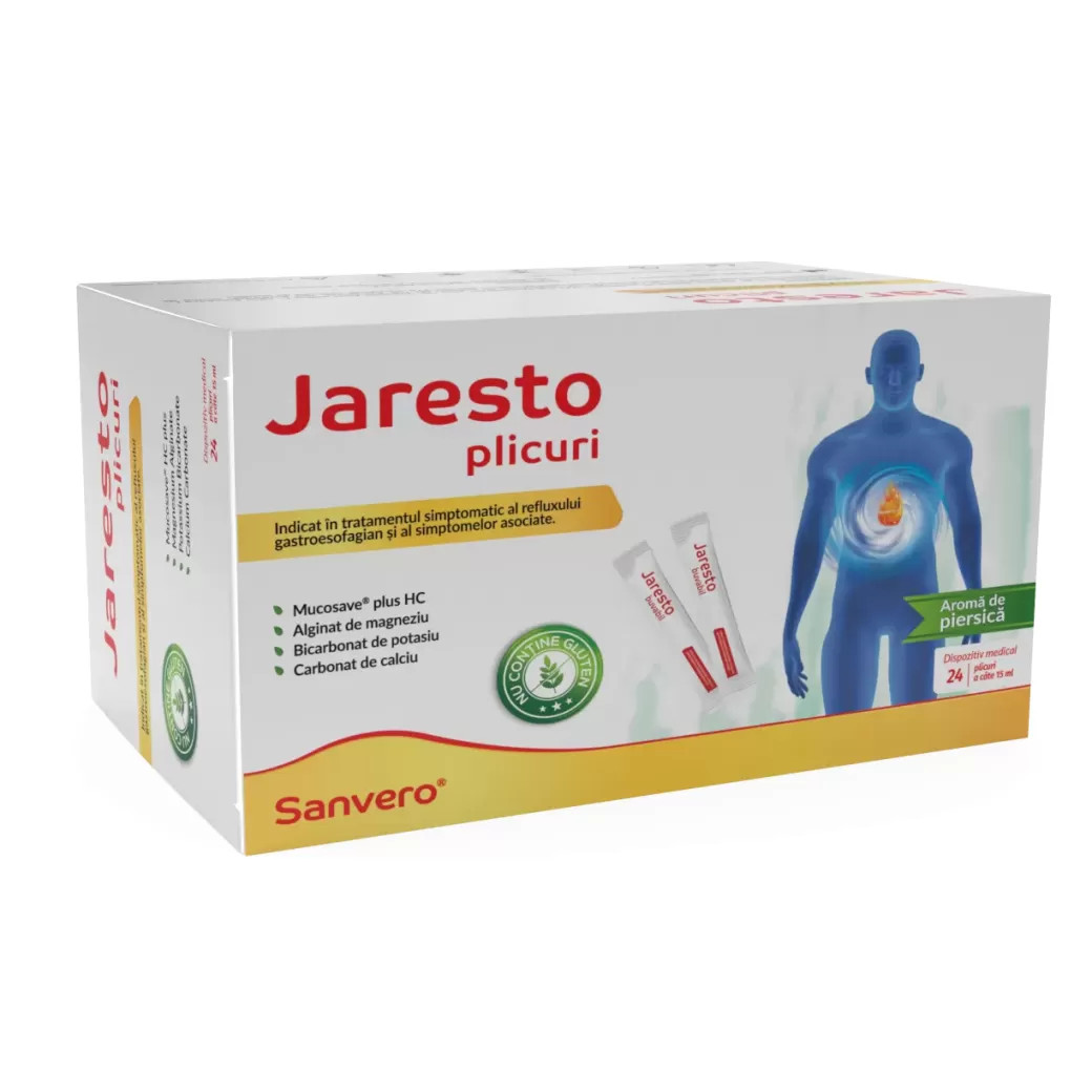 Sanvero Jaresto suspensie orala 15ml x 24 plicuri