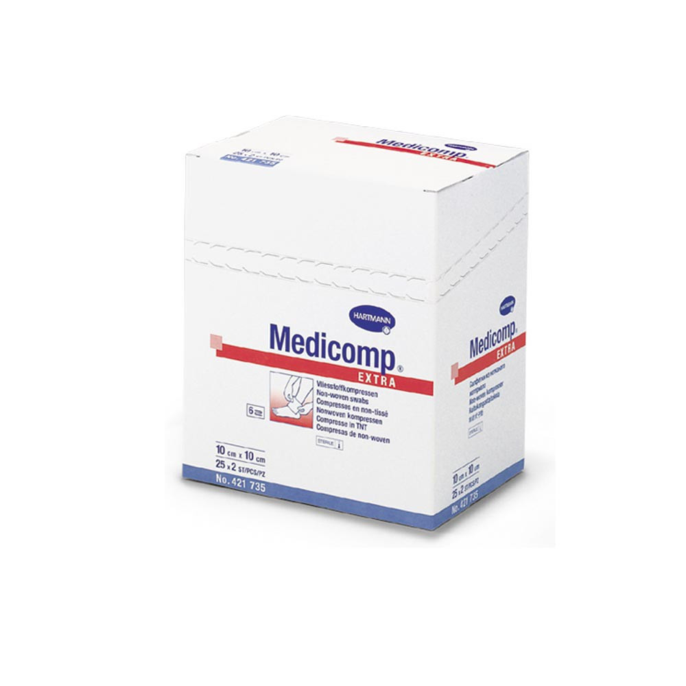 Hartmann Medicomp Extra Sterile Nou 10/10cm x 25