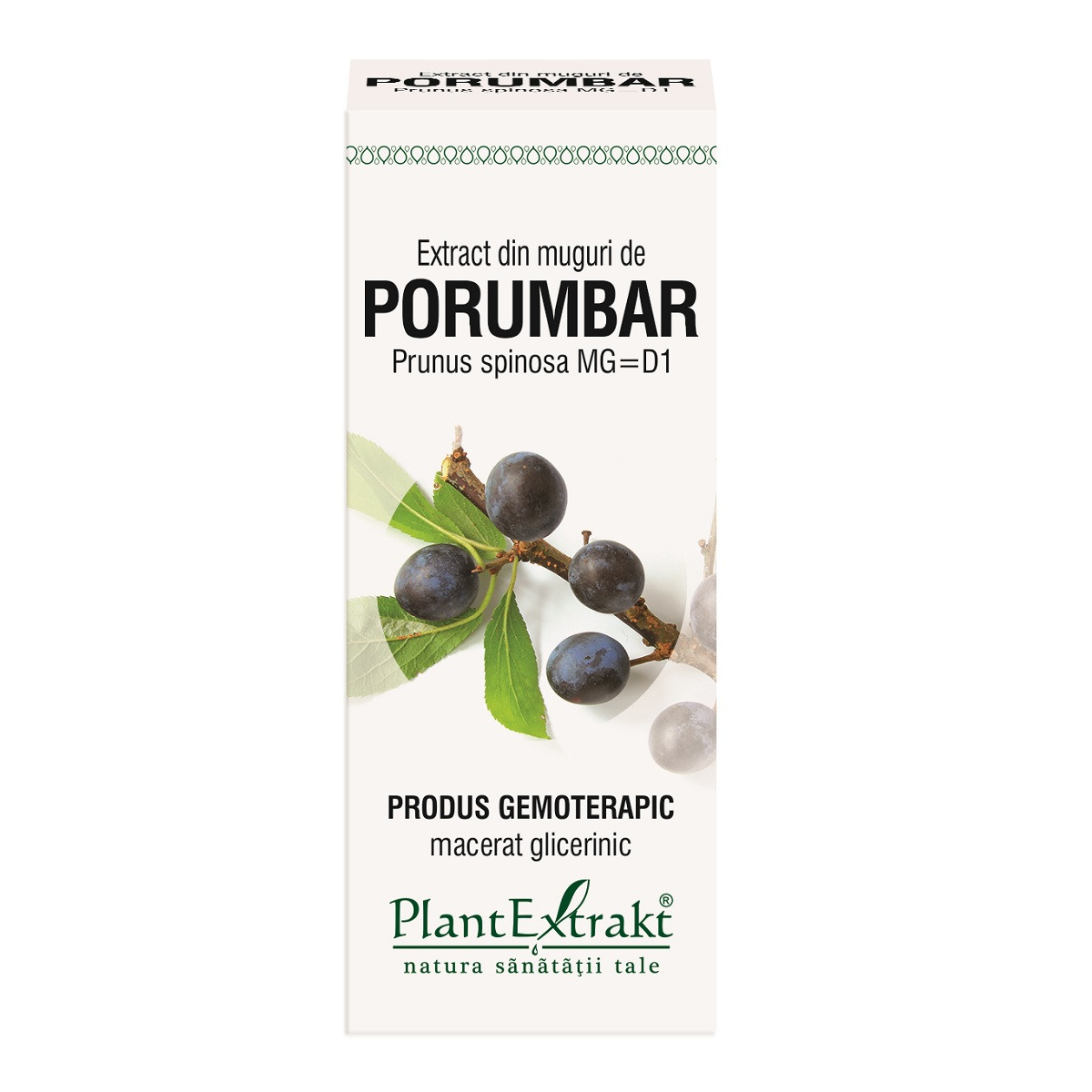 PlantExtrakt Extract din Muguri de Porumbar x 50ml