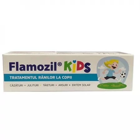 Flamozil Kids gel rani superficiale x 20 grame