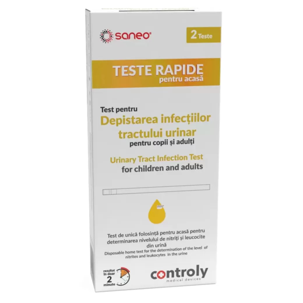 Saneo Test pt.depistarea infectiilor tractului urinar x 2-Hydrex ...
