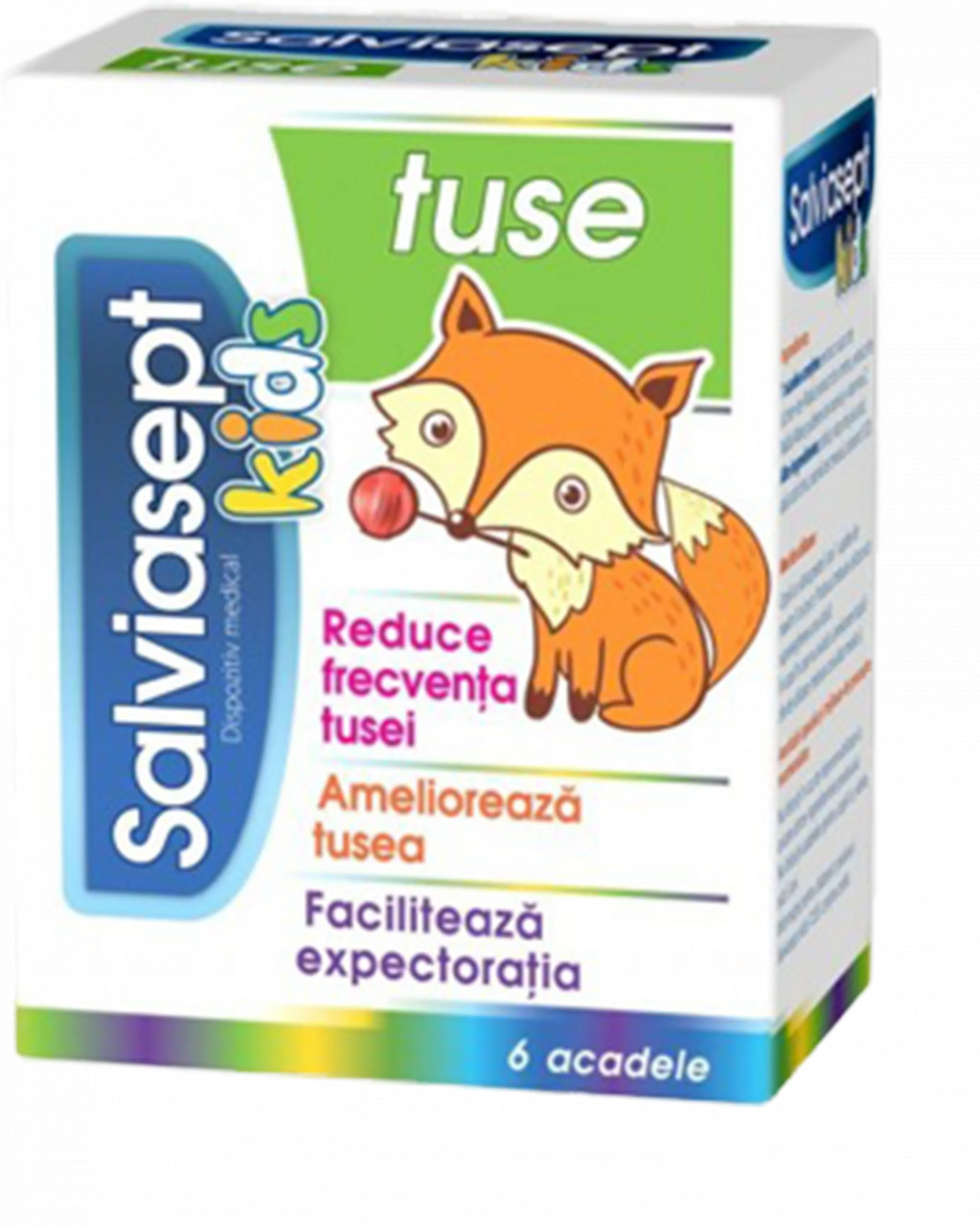 Salviasept Kids Tuse x 6 acadele
