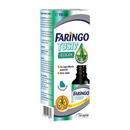 Faringo Tusiv sirop de tuse cu Iedera x 150ml