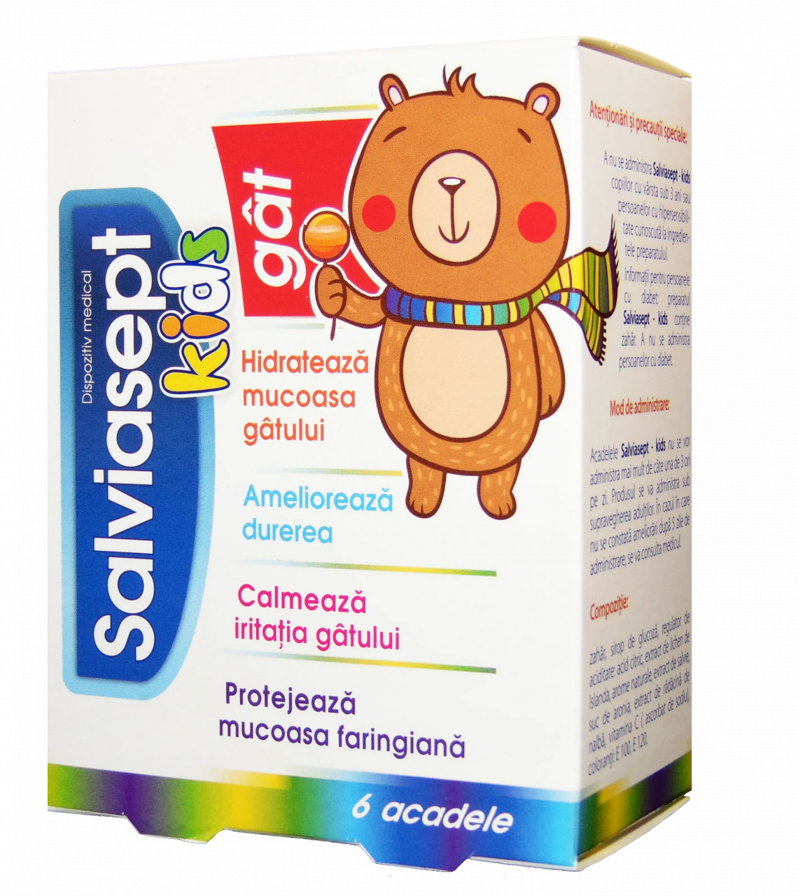 Salviasept Kids x 6 acadele