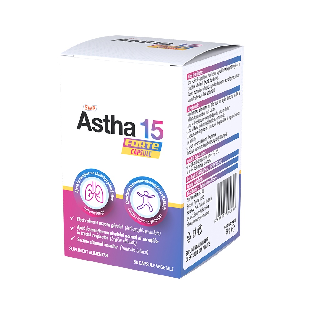 SunWave Astha 15 Forte x 60 capsule