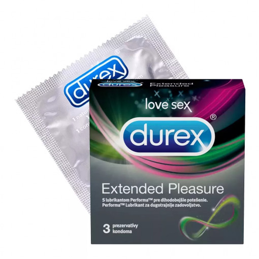 Durex Extended Pleasure x 3 prezervative
