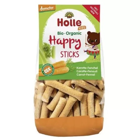 Holle Sticksuri BIO cu morcovi si fenicul x 100 grame