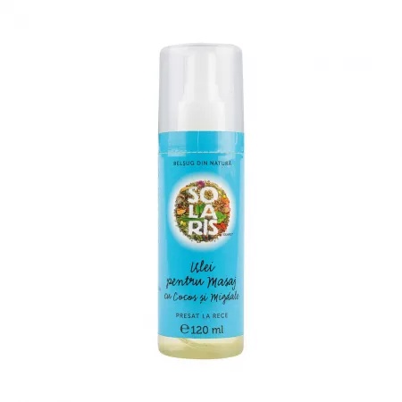 Solaris Ulei de masaj cu cocos si migdale x 120ml