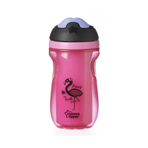 Tommee Tippee Cana izoterma Sippee, de la 12 luni, roz x 260ml
