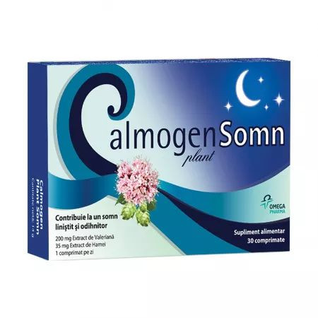 Calmogen Plant Somn x 30 comprimate filmate