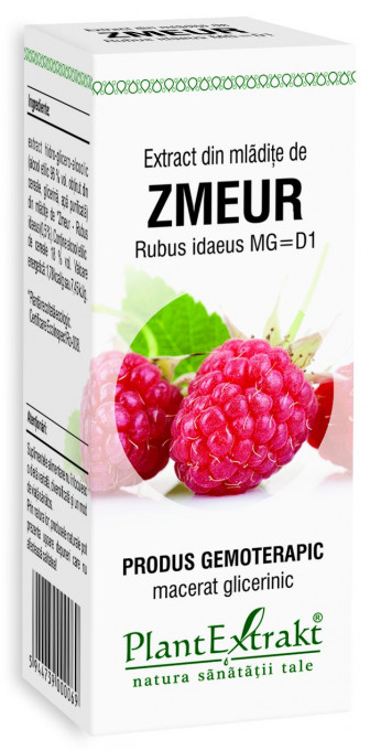 PlantExtrakt Extract din Mladite de Zmeur x 50ml