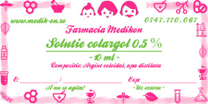 Solutie colargol 0,5% x 10ml