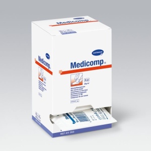 Hartmann Medicomp Extra comprese nesterile 5cm x 5cm x 100 bucati
