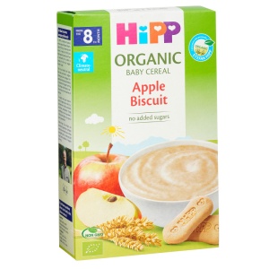 Hipp Organic Cereale cu mar si biscuiti x 250 grame