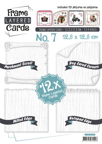 Frame Layered Cards 7 LC4K10007 (Locatie: 1140)