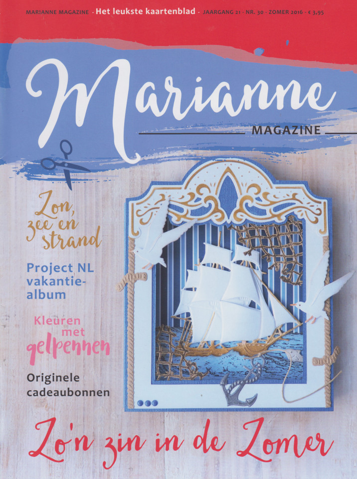 Marianne Magazine nr. 30 zomer 2016 (Locatie: k2)
