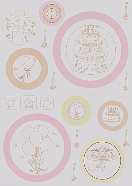 Pergamano Perkamentpapier sweet tekst A4 61809 (Locatie: 608)