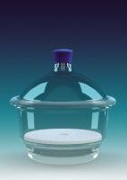 Exicator sticla 300 mm - microscopic.ro Aparatura de laborator ...