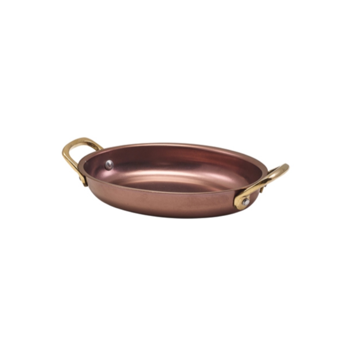 Vas oval servire Vintage Steel 16.5x12.5cm SSD16V | Rosehome.ro