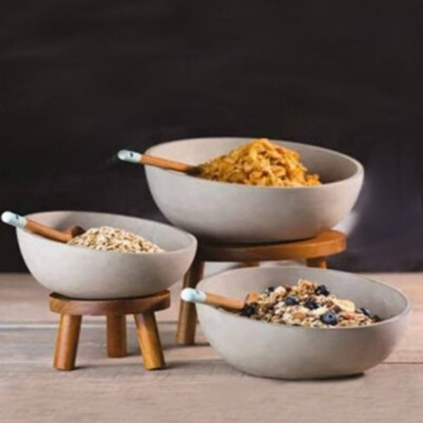 Inaltator lemn rotund Element 15 cm 33255 | Rosehome.ro