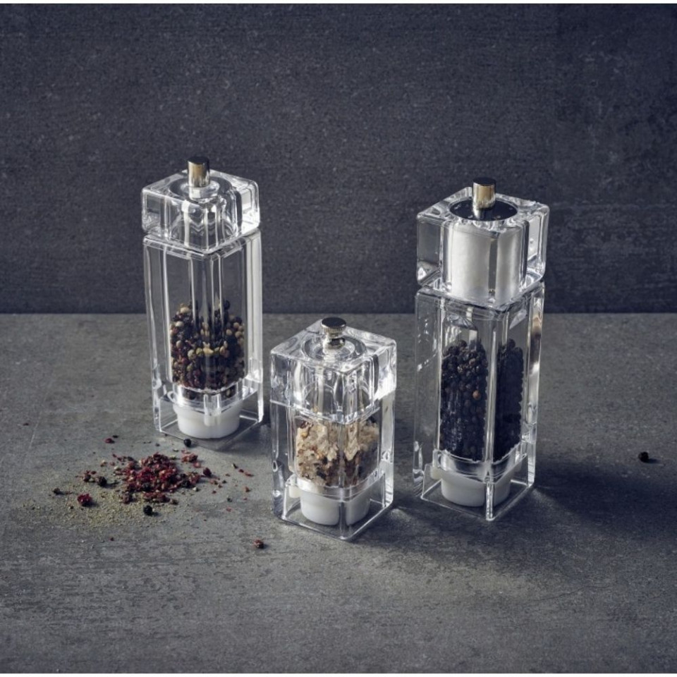 Rasnita acryl transparenta 15 cm SPSQ15 | Rosehome.ro