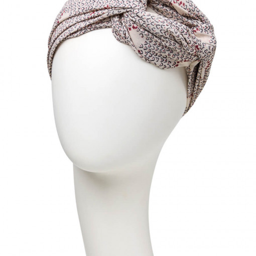 Turban Set Boho Amber, Touch of Red Poliester/Captuseala Vascoza din ...