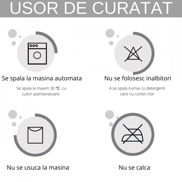 Set 2 huse elastice pentru coltar, catifea, marime: M+L, gri deschis ...