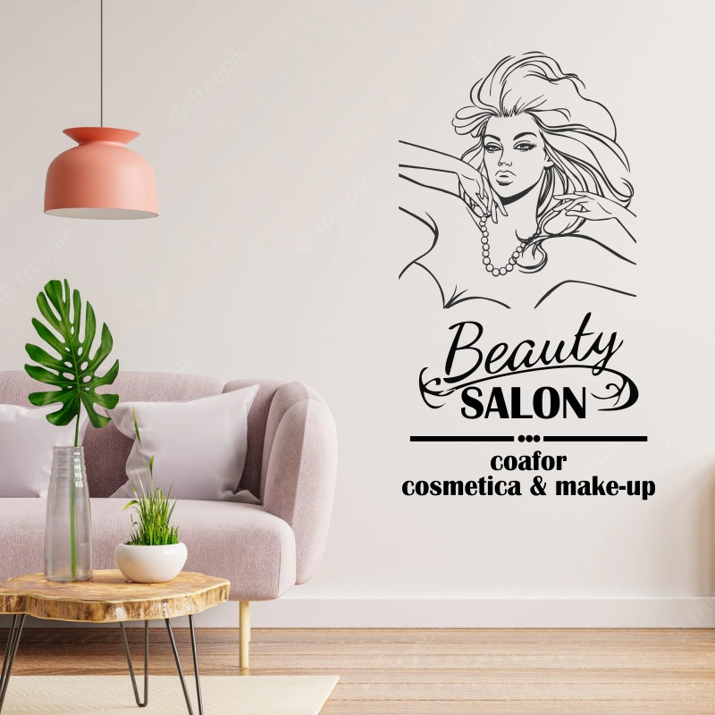 Sticker perete Beauty Salon 10