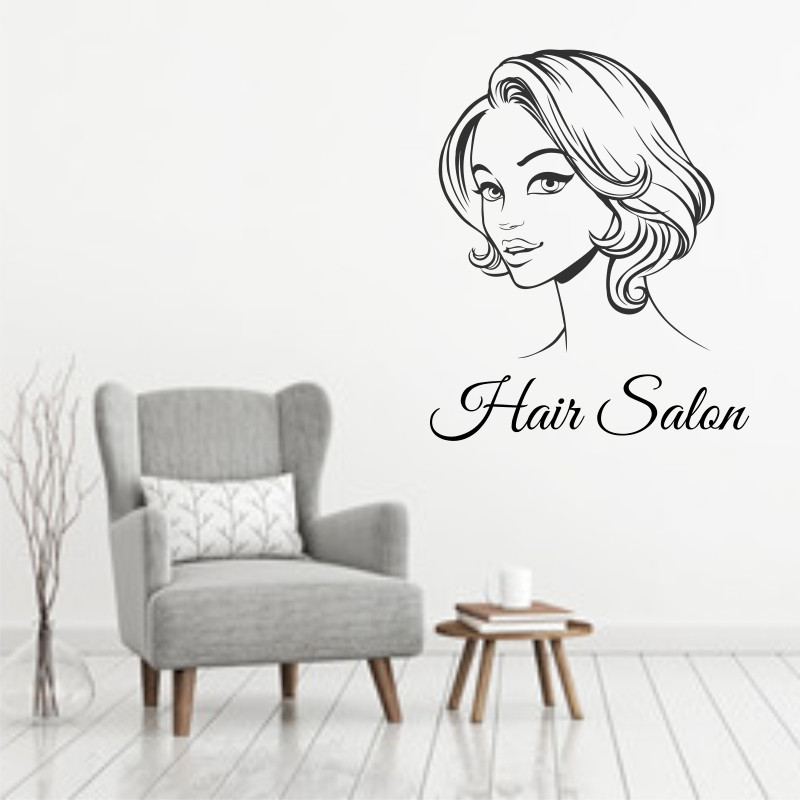 Sticker perete Coafor 11