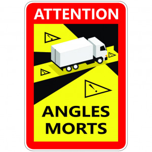 Sticker Indicator autocolant Angles Morts