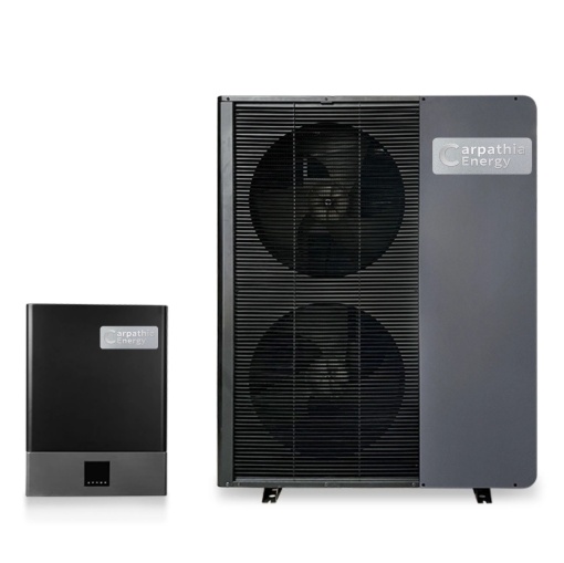 Pompa de caldura split aer-apa CARPATHIA ENERGY 20 – DC FULL INVERTER ...