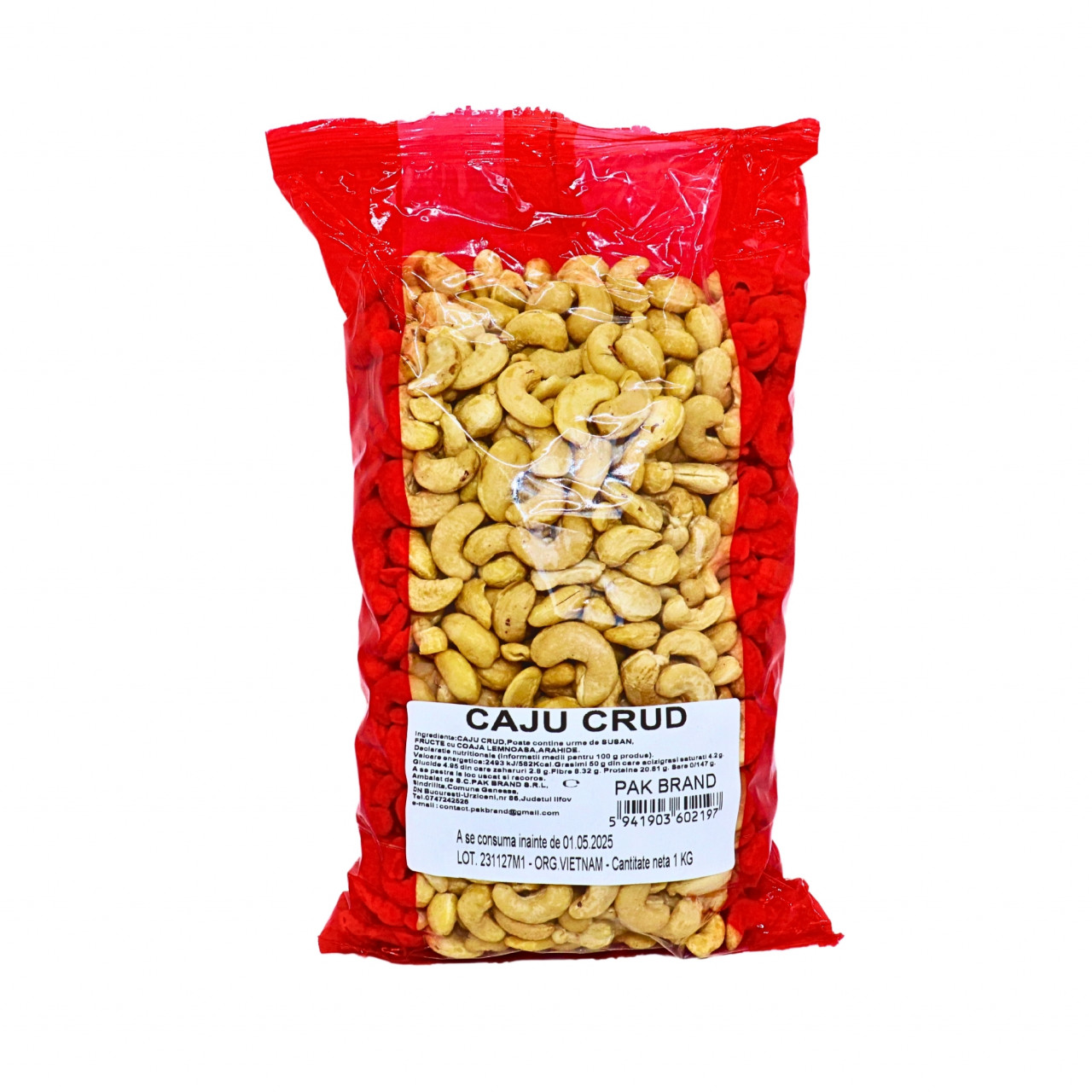 Caju crud Pak Brand 1 kg