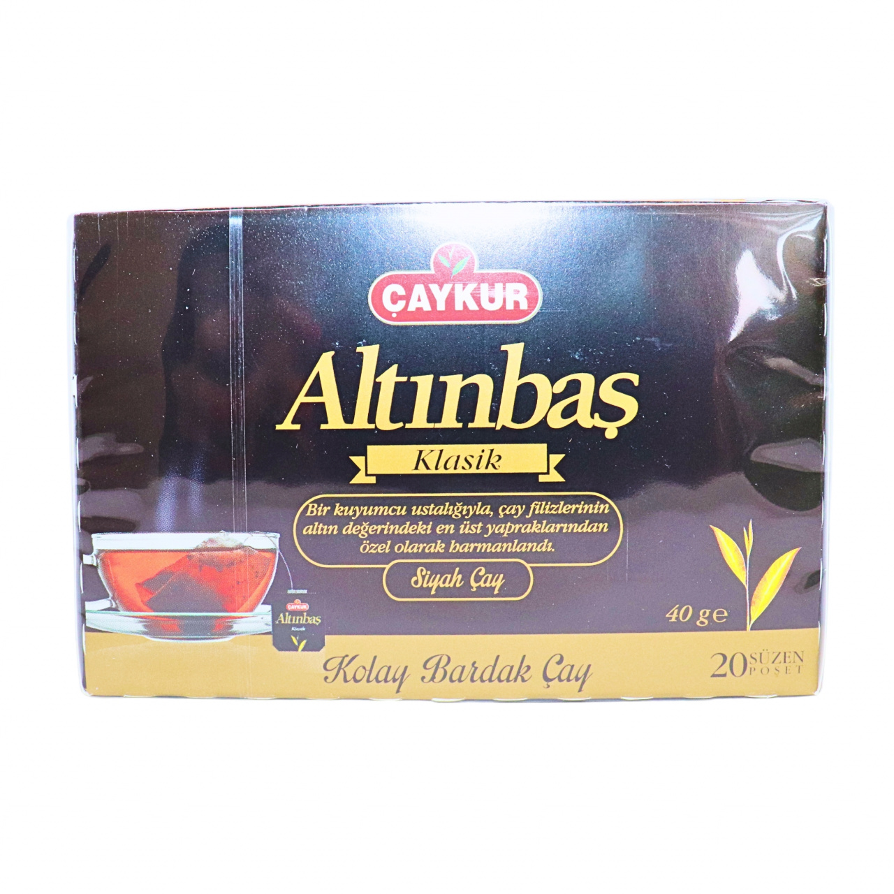 Ceai negru turcesc Caykur Altinbas 40 g, 20 plicuri