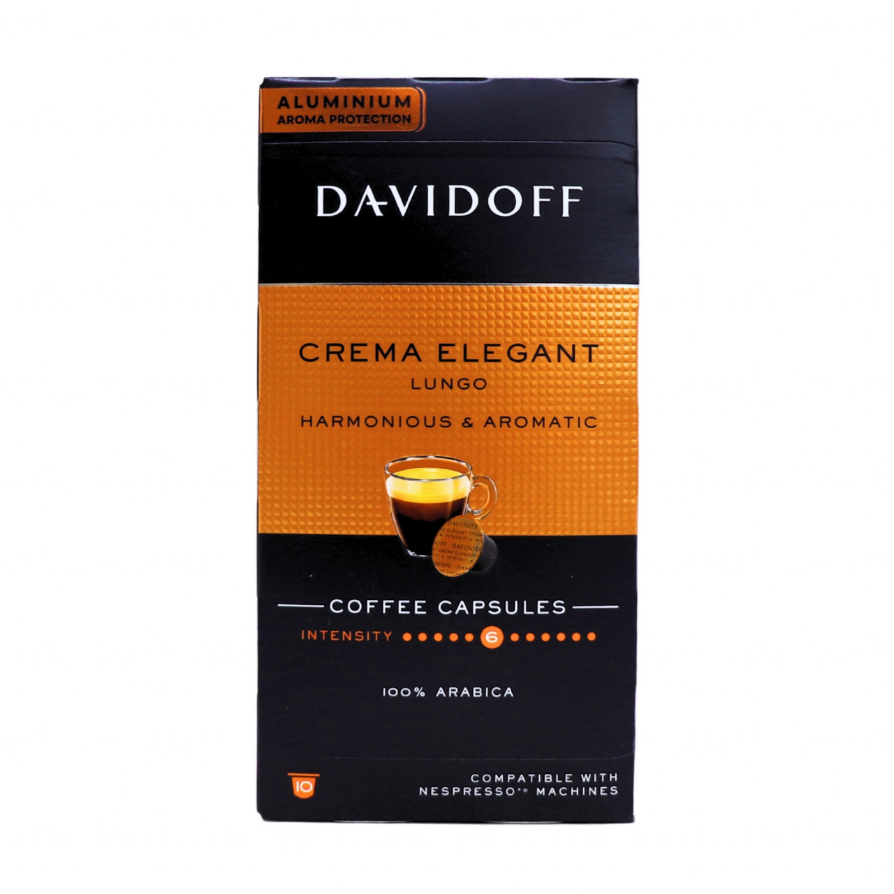 Cafea Crema Elegant Davidoff 10 capsule, 55 g
