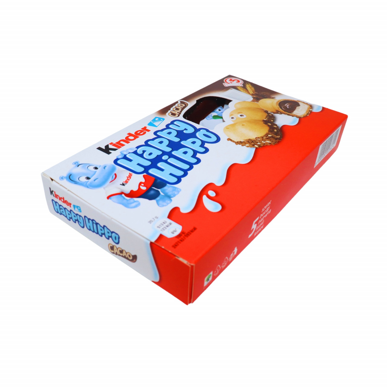 Baton de napolitane si crema Kinder Happy Hippo 103,5g