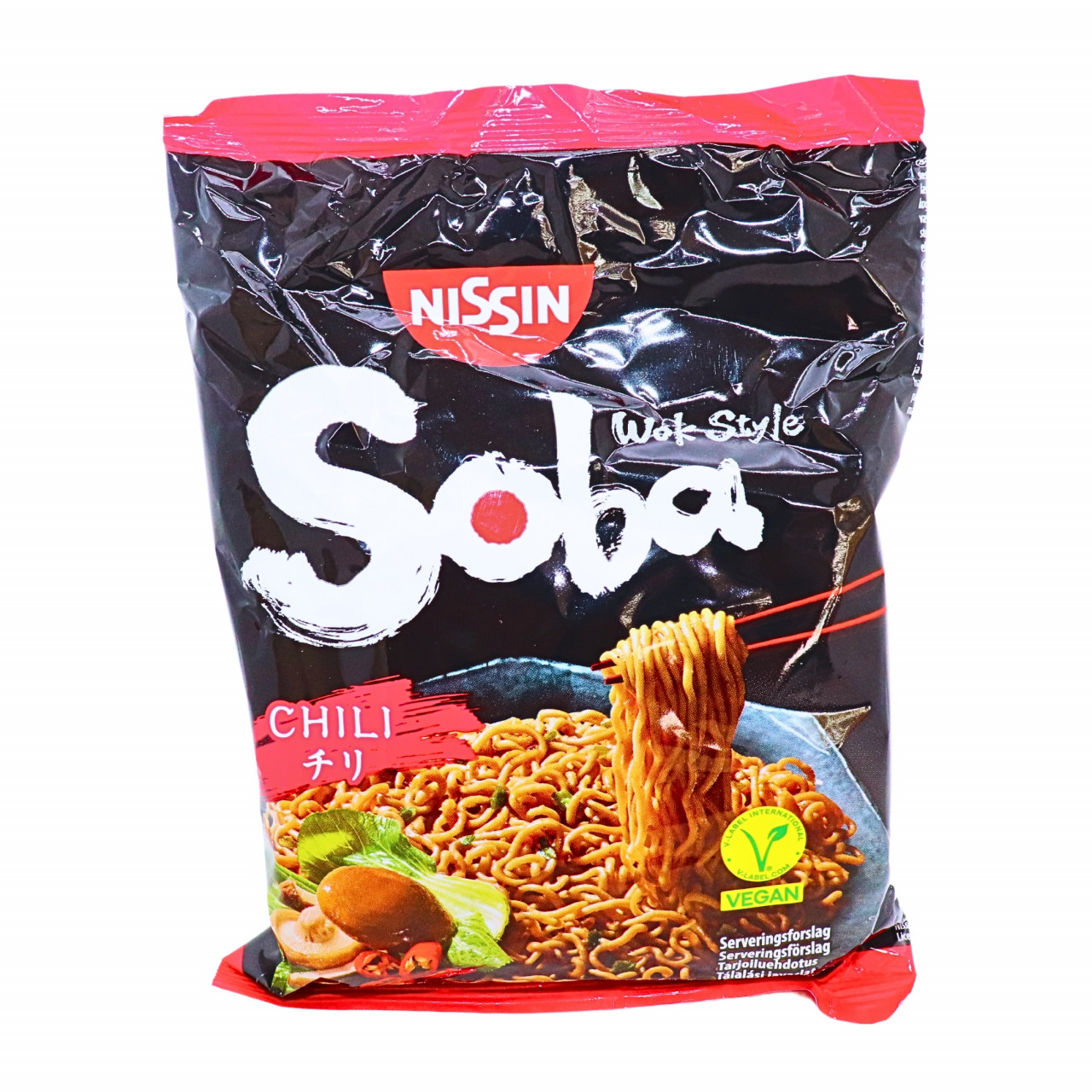 Supa la plic cu chili Nissin Soba 111 g