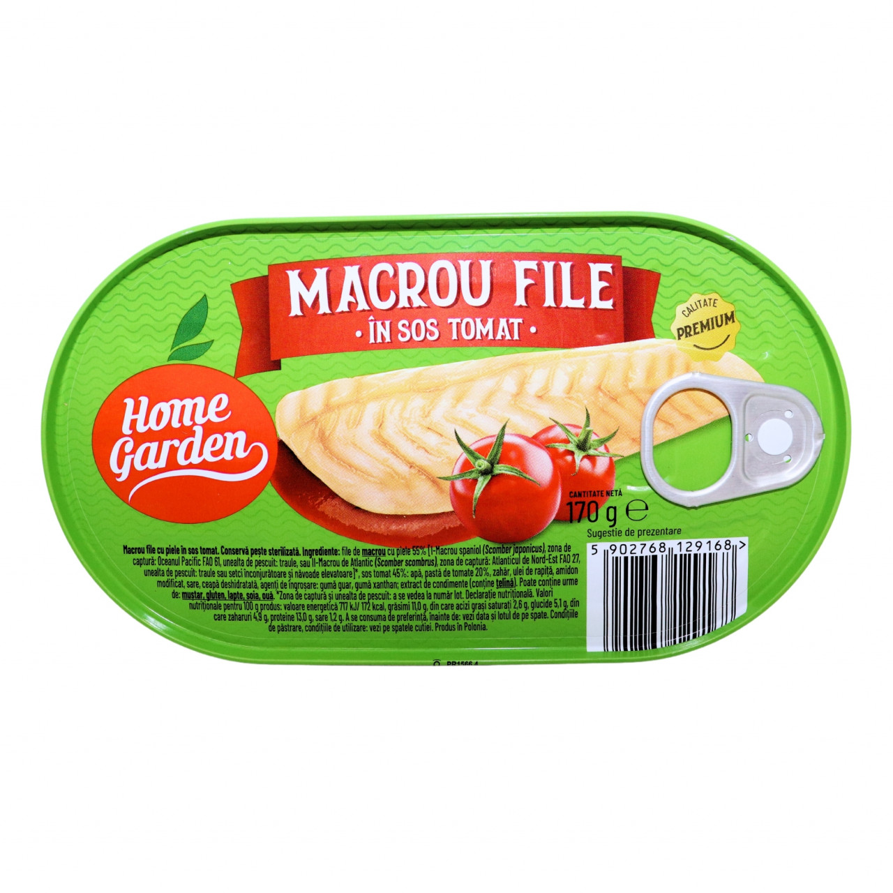 Macrou file in sos tomat Home Garden 170 g