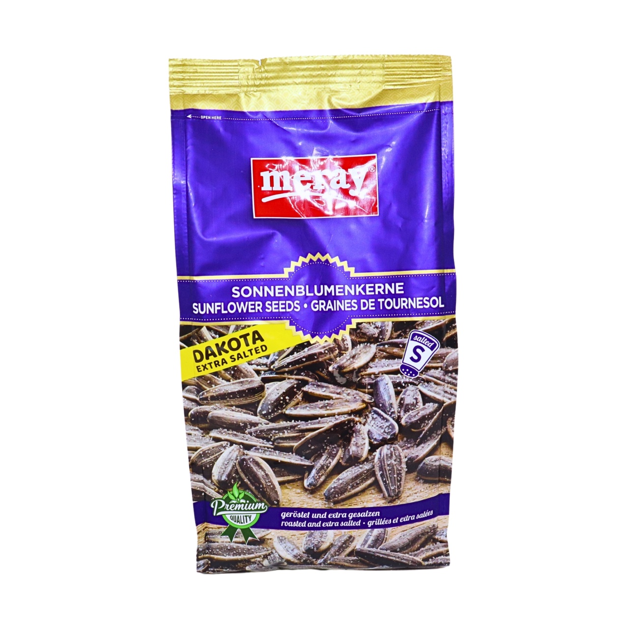 Seminte floarea soarelui prajite si extra sarate Meray 250 g