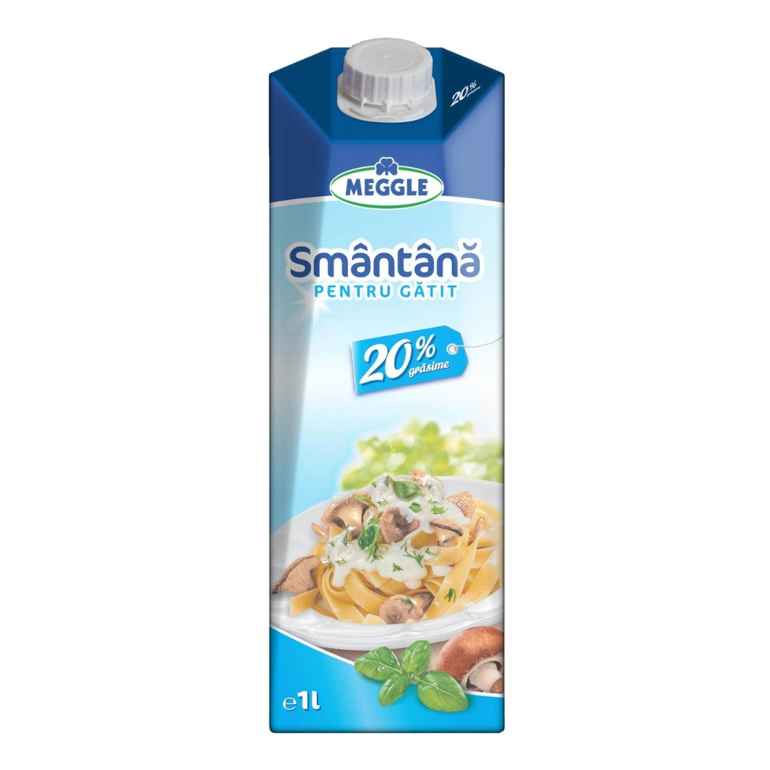 Smantana pentru gatit 20% Meggle 1 L