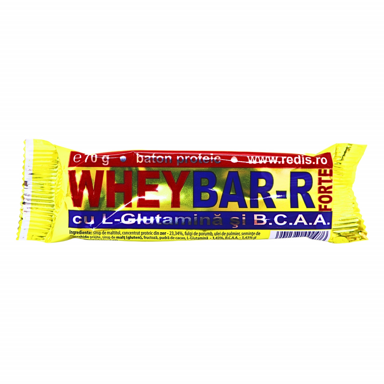 Baton proteic Whey Bar R Redis 70 g