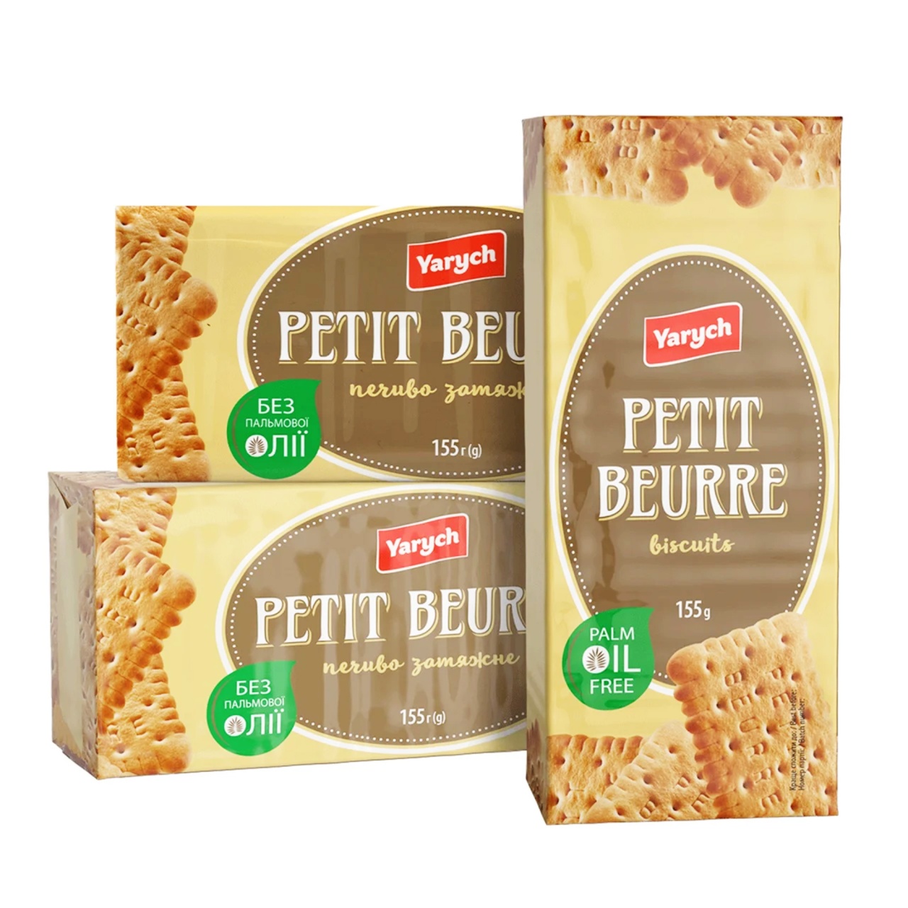 Biscuiti Petit Beurre Yarych, 155 g