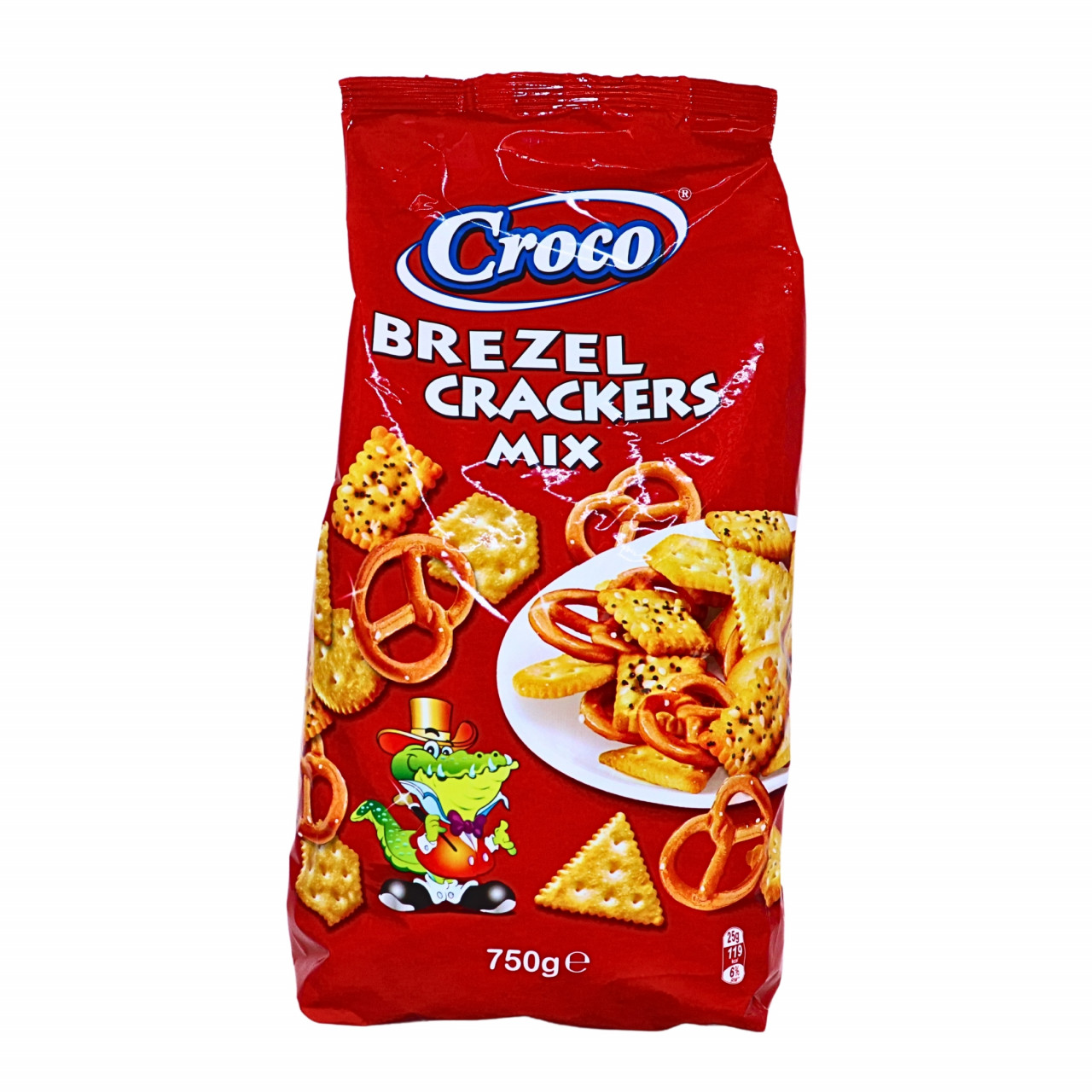 Mix Brezel Crackers Croco 750 g
