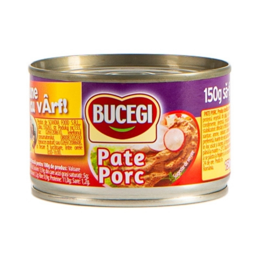 Pate de porc Bucegi 150 g