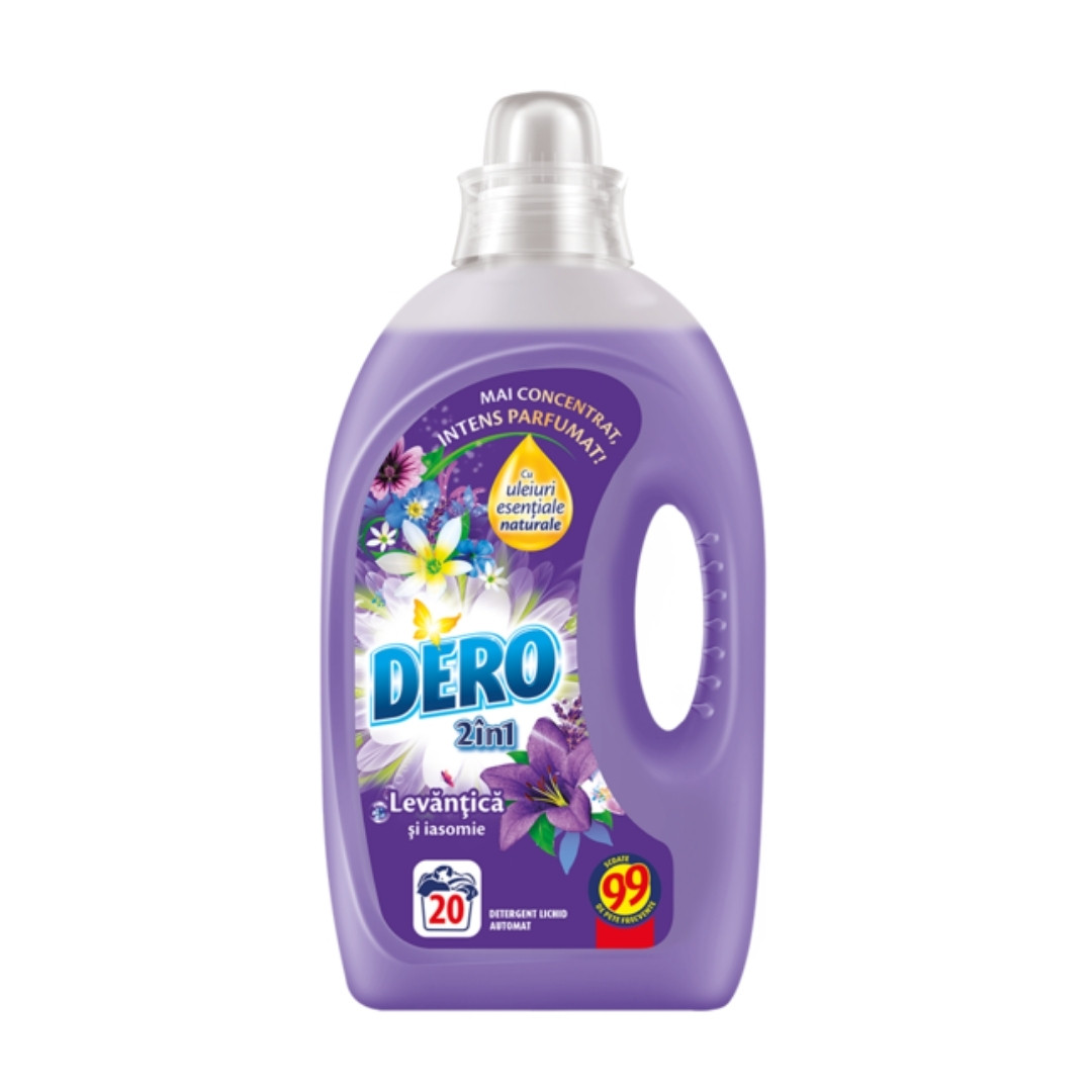 Detergent de rufe lichid Dero 2in1 Levantica 2 L