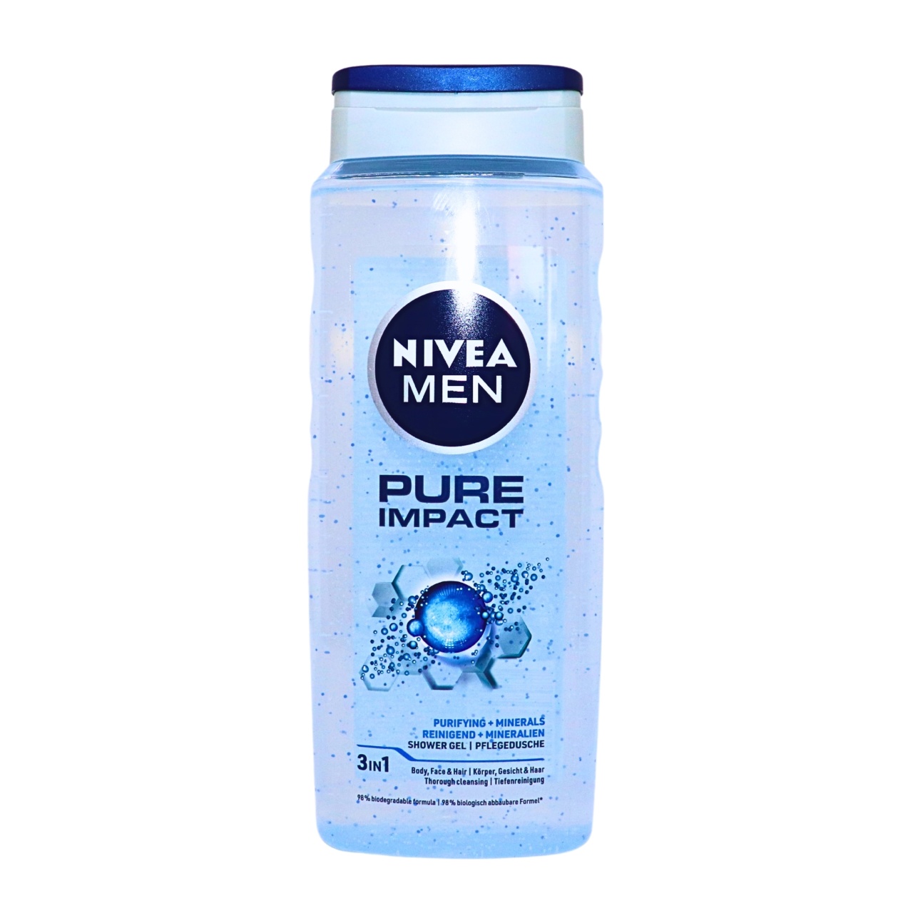 Gel de dus cu minerale Nivea Pure Impact 500 ml