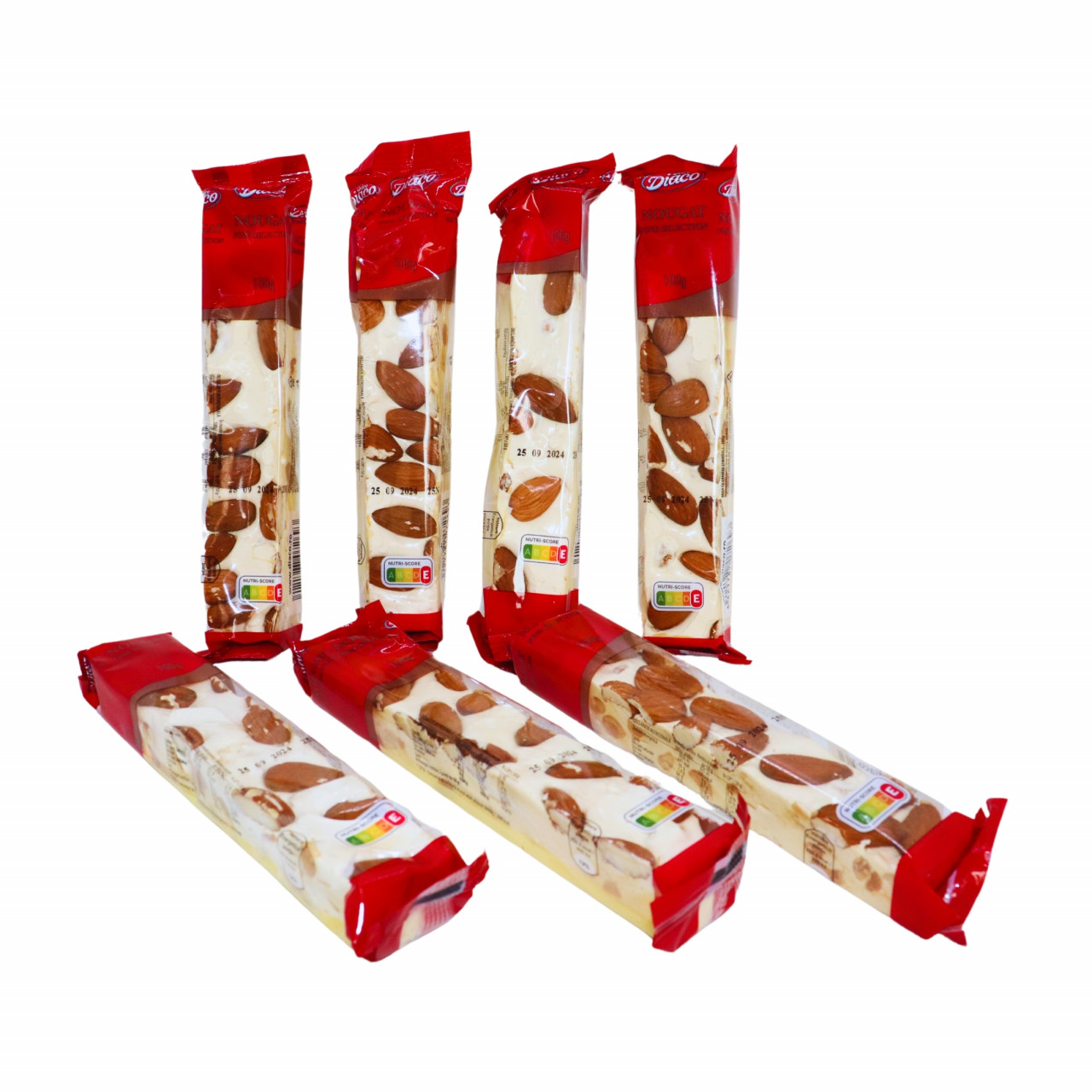 Nuga cu migdale Diaco 100 g, 8 buc