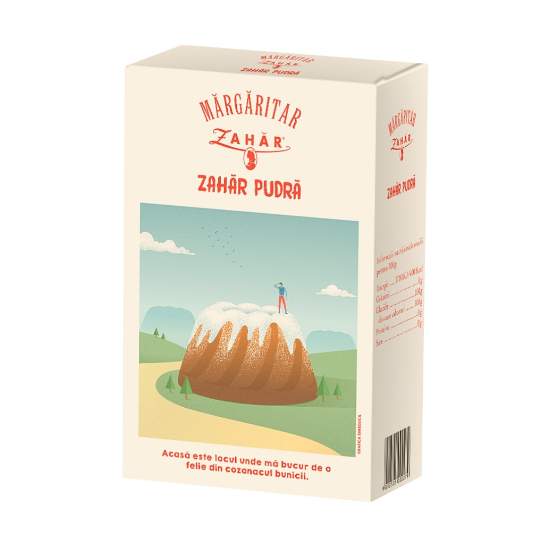 Zahar pudra Margaritar 500 g